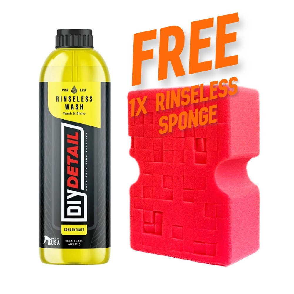 DIY DETAIL Rinseless Wash V1 16oz / 473ml - Car Wash Soap Shampoo ...