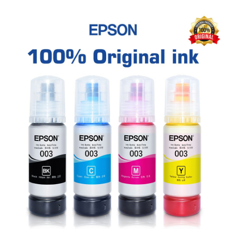 Epson 003 Original Ink Refill Ink 003 Botttle Epson Inks L3210/L1110 ...