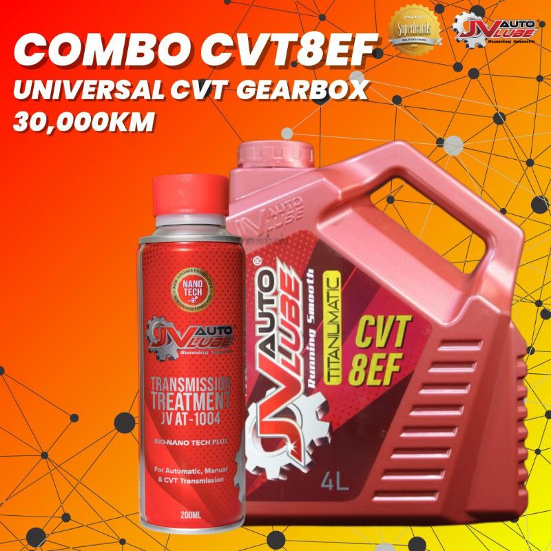 JV Auto Lube CVT 8EF Gearbox Oil (COMBO PENJAGAAN) | Shopee Malaysia