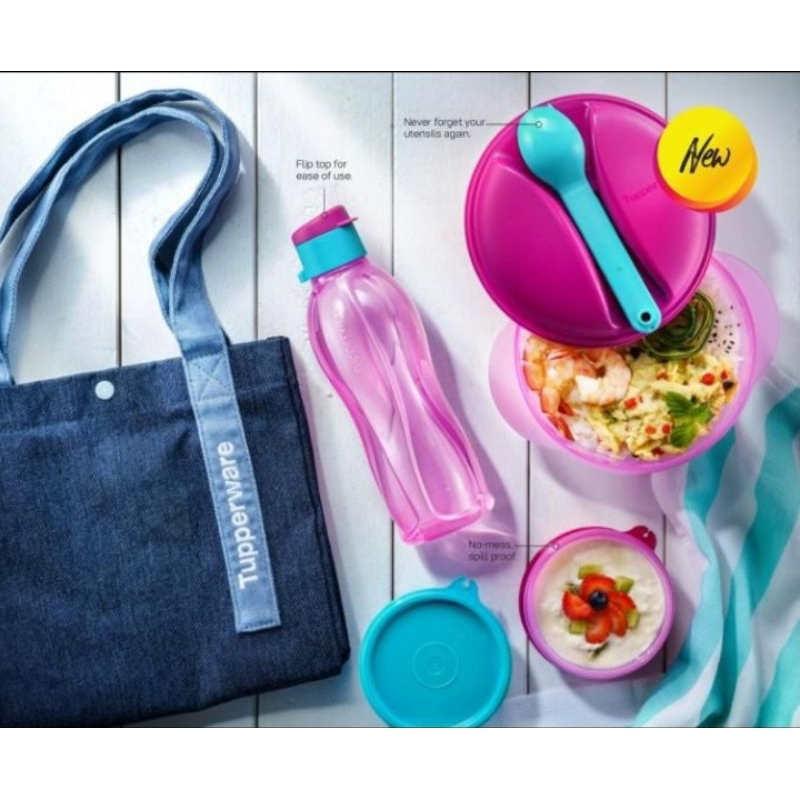 Tupperware Bekal Sekolah /Tapau /Bekas makanan /Lunch box | Shopee Malaysia