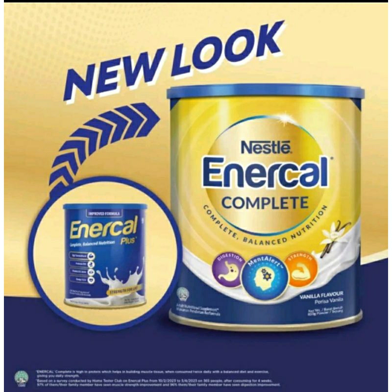 Wyeth Enercal plus 850g or 400g for old packing (blue) and new packing ...