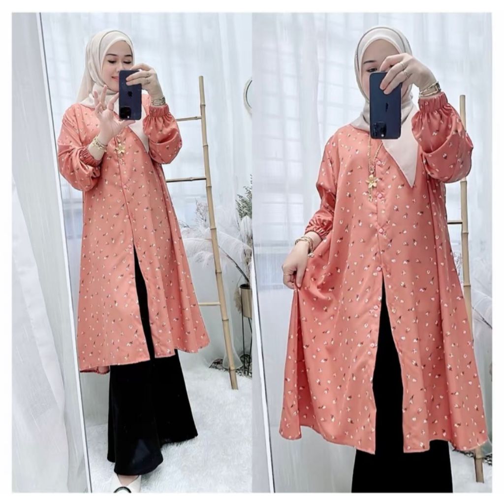 BLOUSE SOPHEAA CORAK LABUH MUSLIMAH BY QAQJULIA | Shopee Malaysia