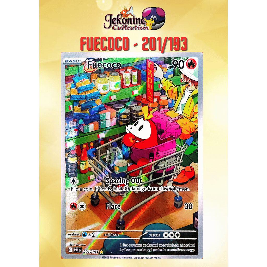 TCG Card Game Fuecoco - 201/193 - Illustration Rare | Shopee Malaysia