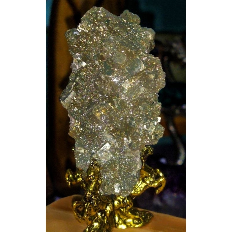 Raw natural Indonesian Pyrite cluster / rough pyrite /golden nugget ...
