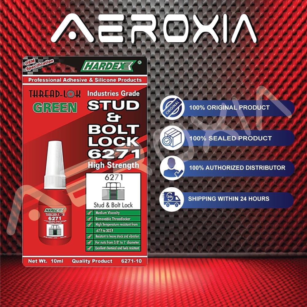 HARDEX STUD AND BOLT LOCK - 6271 10ML | Shopee Malaysia