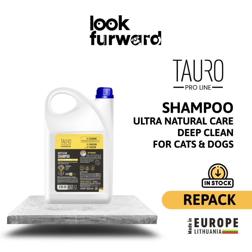 TAURO PRO LINE | Ultra Natural Care Deep Clean Shampoo (Repack, Random ...