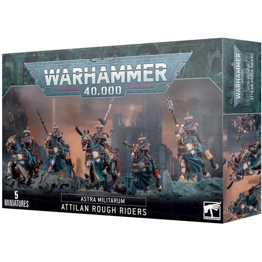 Warhammer 40K - Astra Militarum - Attilan Rough Riders (box slightly ...