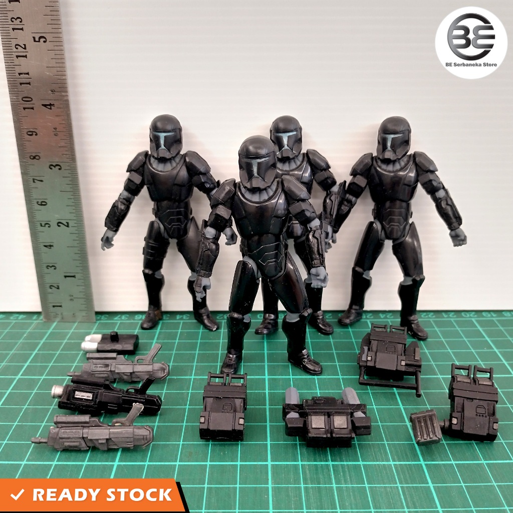 Used Star Wars 3.75" 30th Anni Republic Elite Forces: Omega Squad (Set ...