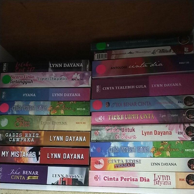 3. Novel Preloved / Terpakai Lynn Dayana | Shopee Malaysia