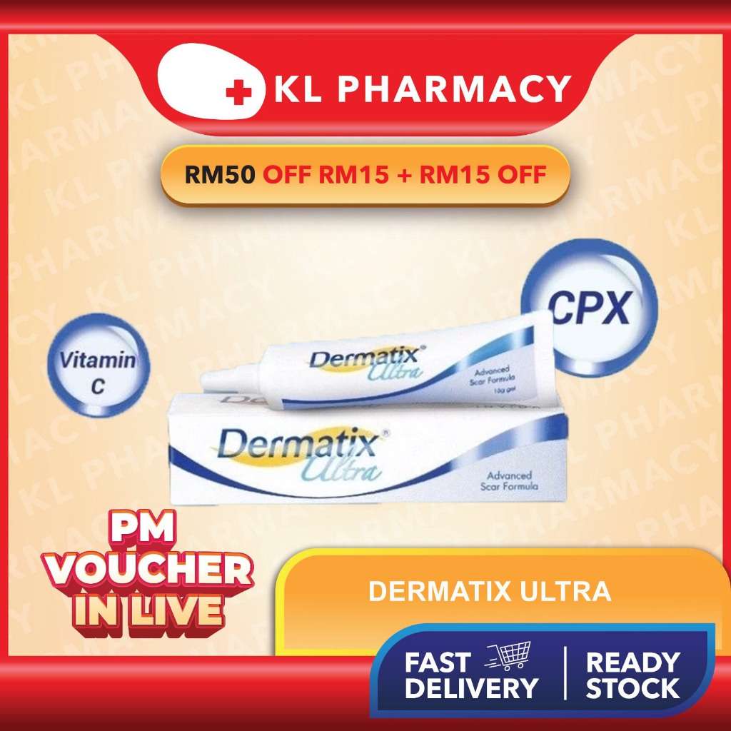 Dermatix Ultra Acne Scar Advance Gel Scar Formula 7g/15g / Dermatix ...