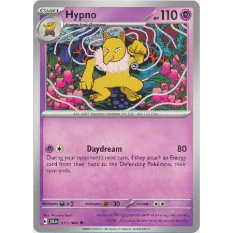 Pokémon TCG Hypno 017/064 Common | Shopee Malaysia