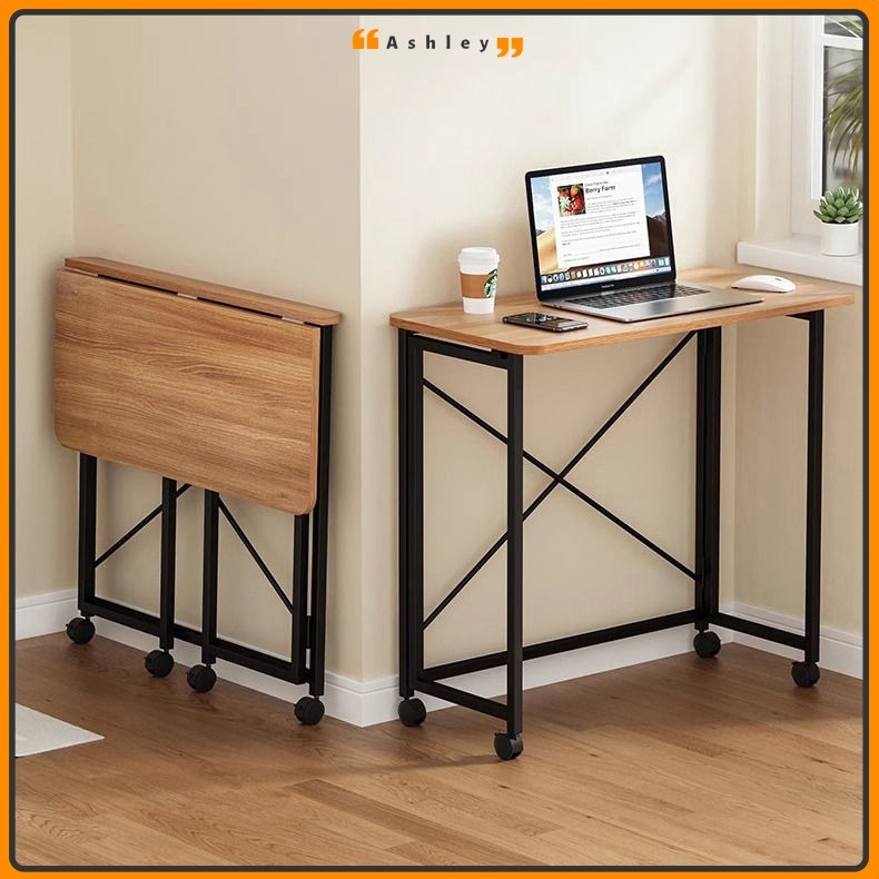 Foldable Table Meja Lipat Computer Table Meja Komputer Study Table Meja ...