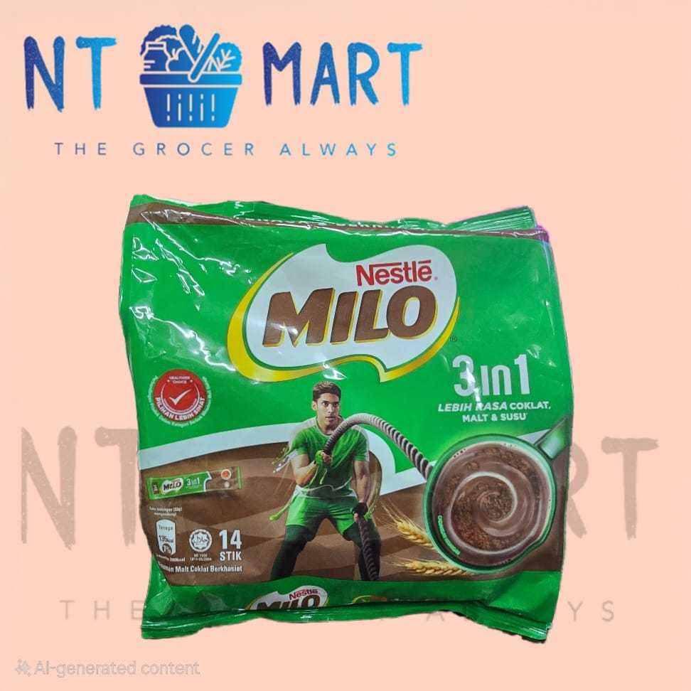 NESTLE MILO 3IN1 ACTIV-GO 14 Sticks , 33g Each | Shopee Malaysia