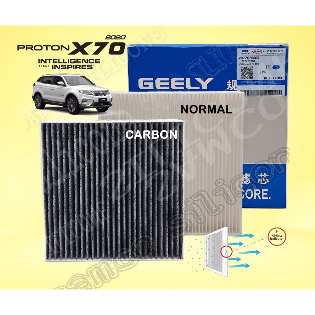 Cabin Filter Proton X70 1.5/1.8TGDI Rear Console Center BOX Arm Rest ...