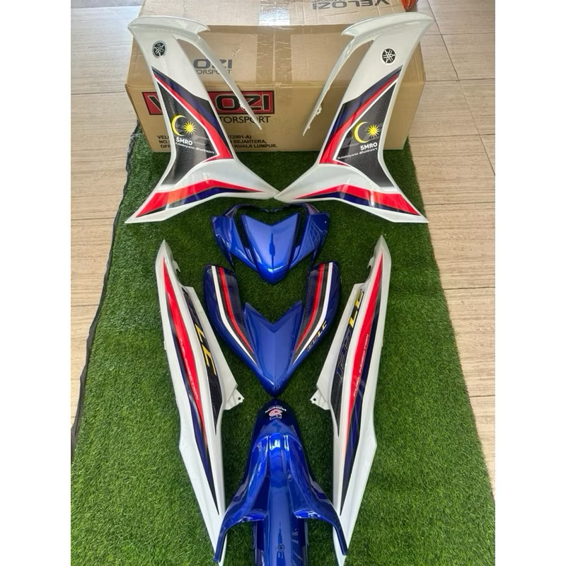 Body coverset yamaha LC V8 MRO malaysia brand velozi stiker tanam 5mro ...