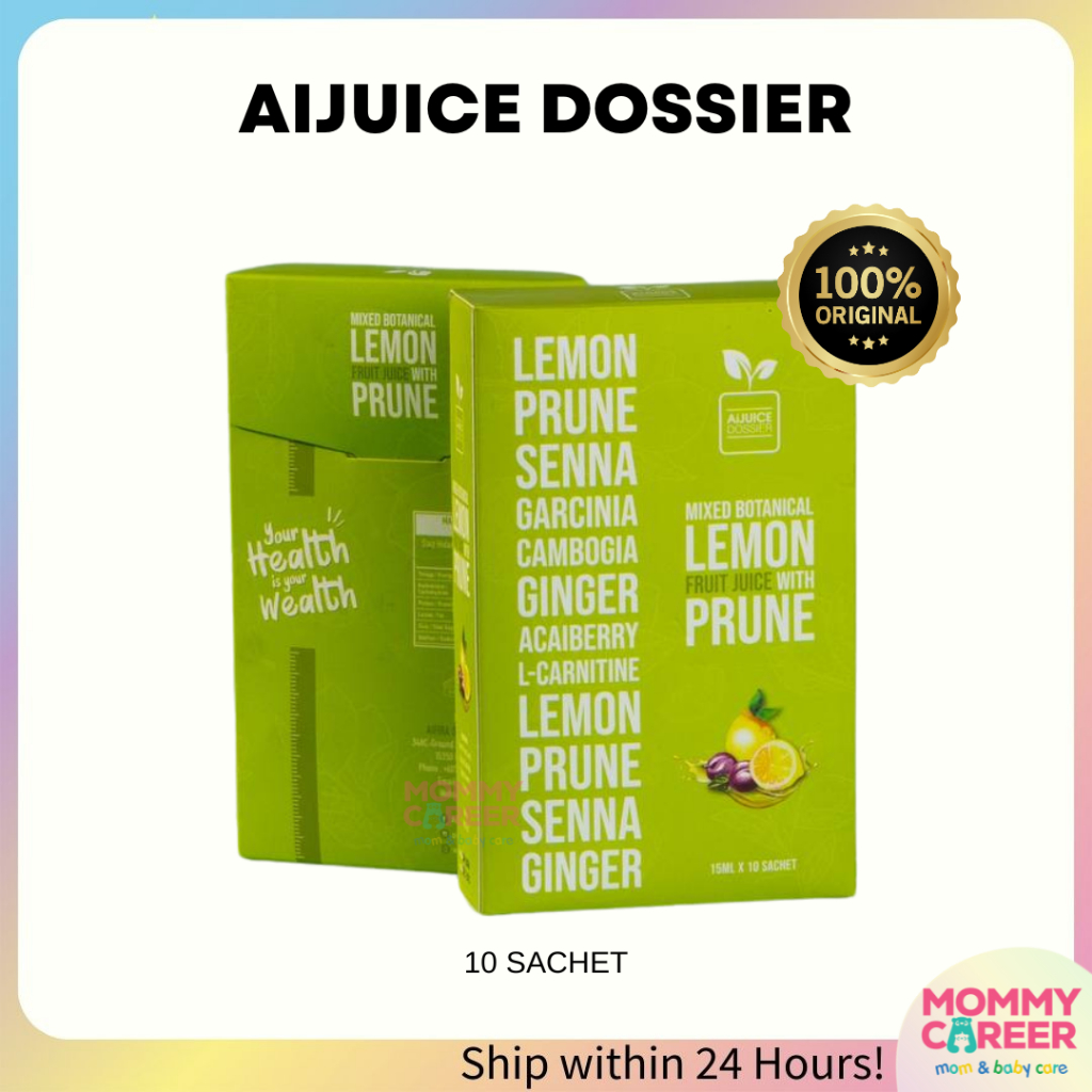 Aijuice Dossier Mixed Botanical Lemon Fruit Juice with Prune Fruity ...