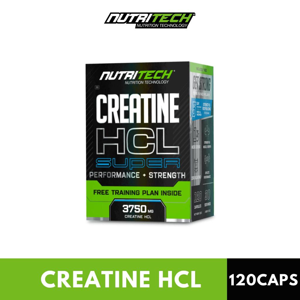 Nutritech Creatine HCL Super 3750MG | Creatine Caps | Shopee Malaysia