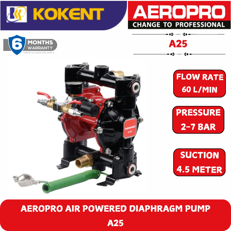 Aeropro Air Powered Diaphragm Pump 60L/min A25 | Shopee Malaysia