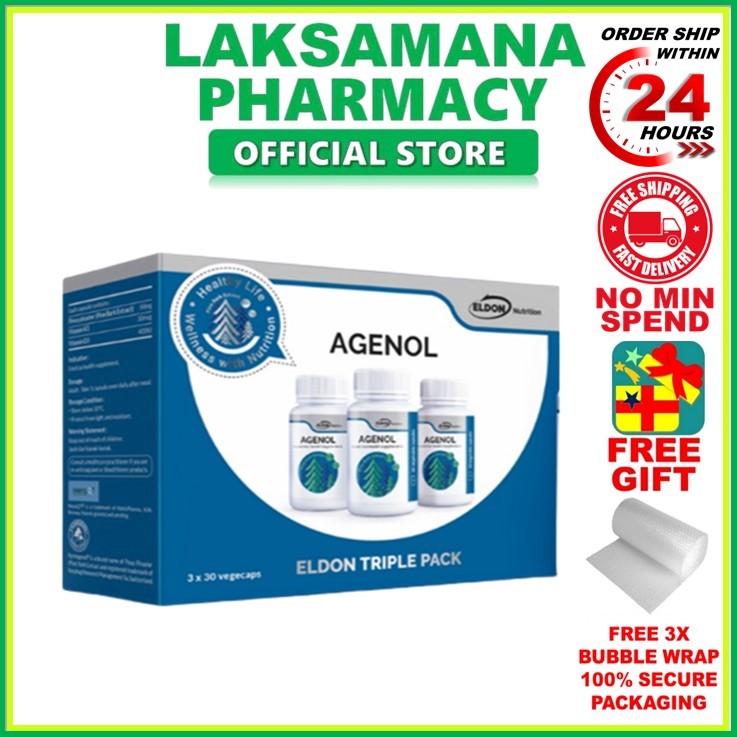 [EXP:07/2025] ELDON NUTRITION Agenol (30's/3x30's) | Shopee Malaysia
