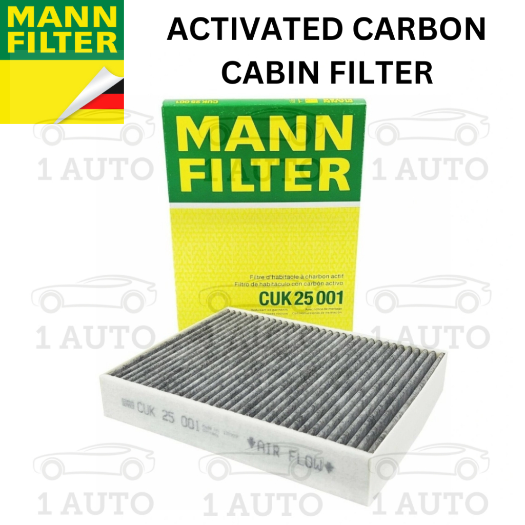 MANN FILTER GERMANY ACTIVATED CARBON AC CABIN FILTER BMW F20 F22 F30 ...