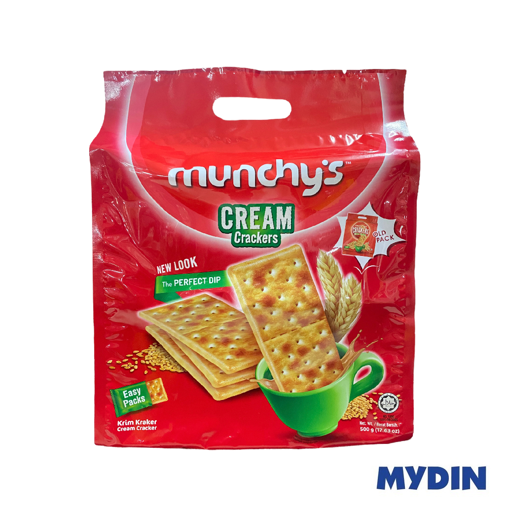 Munchys Cream Cracker (500g) | Shopee Malaysia
