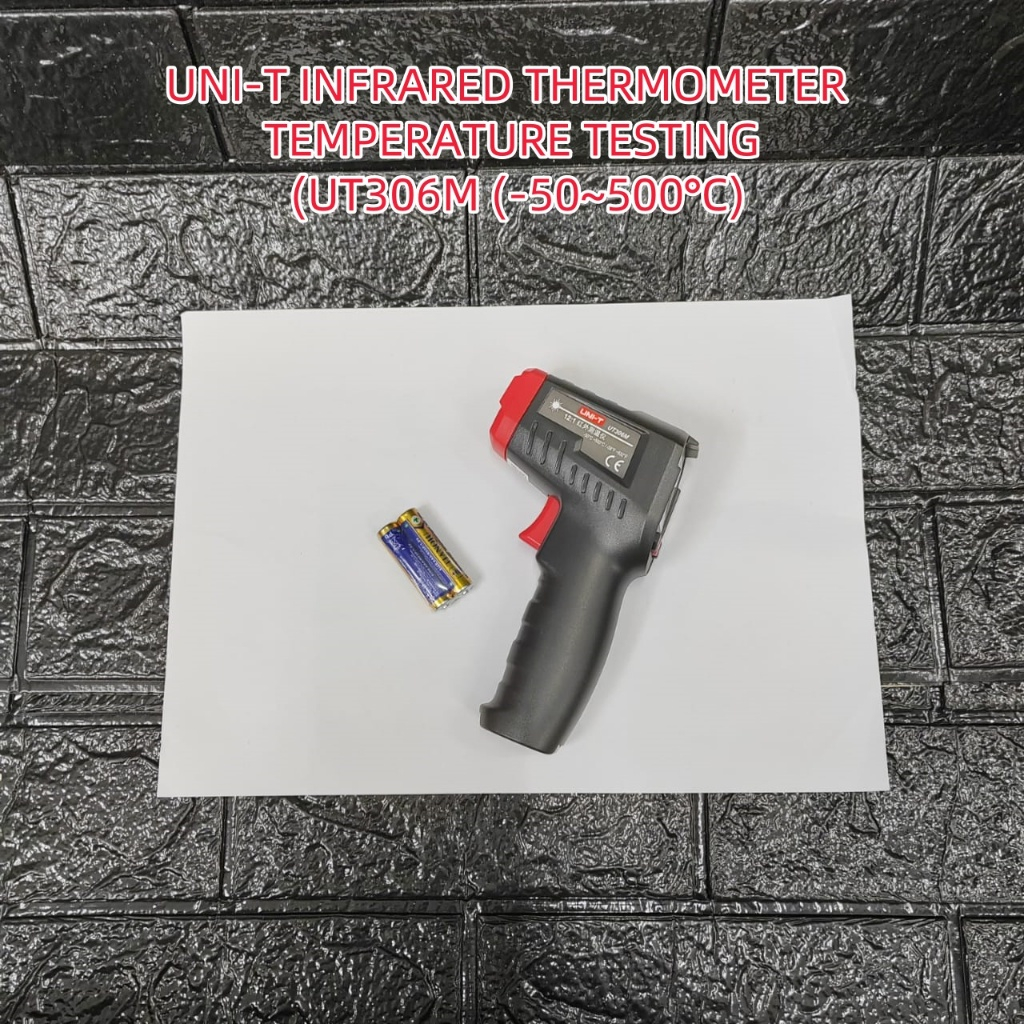 (UNI-T) Infrared Thermometer UT306M Gun Non Contact Heat Sensor Aircond ...