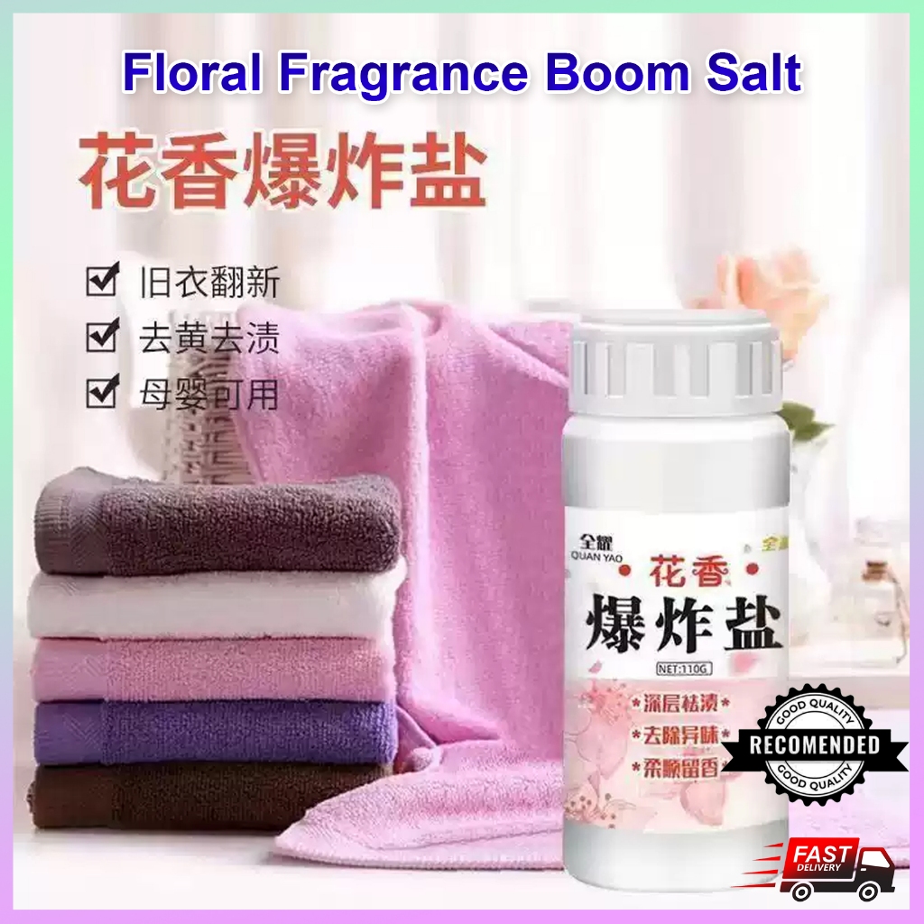Floral Fragrance Boom Salt Laundry Powder Cleaning Powder 花香爆炸盐 ...