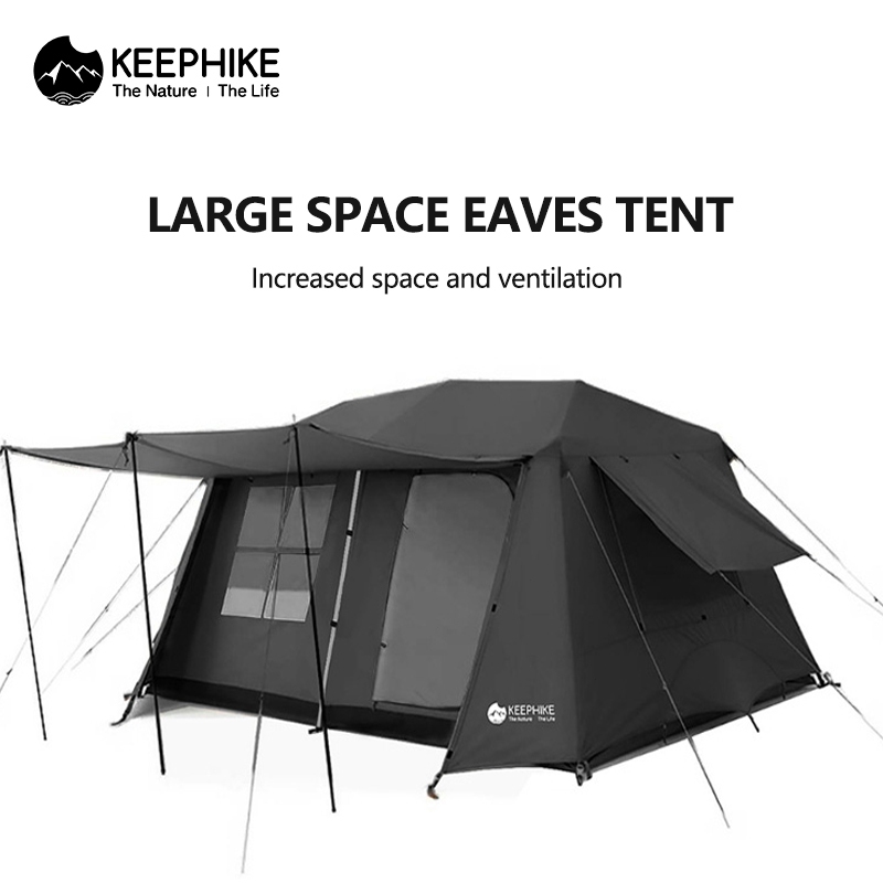 KEEPHIKE Ridge Automatic Family Tent Outdoor Camping Equipment Two ...
