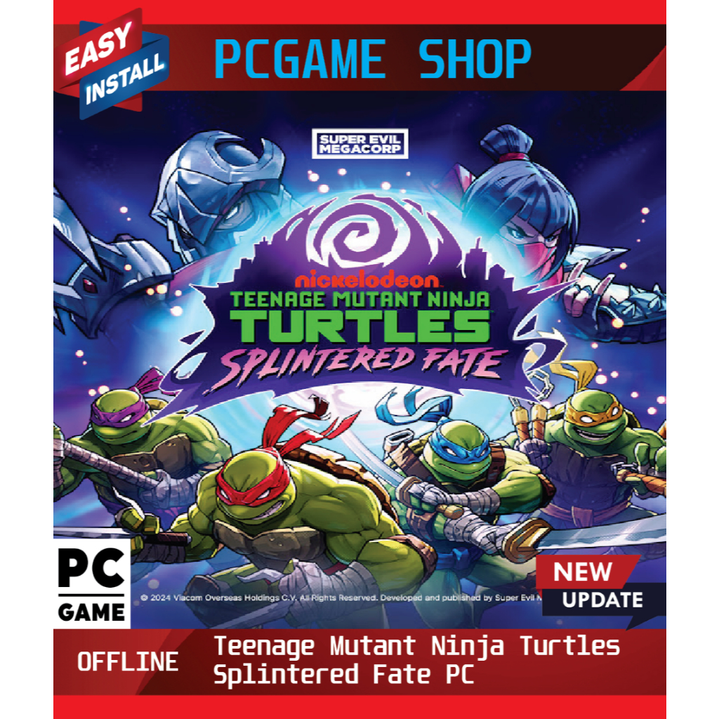 【Update 2026】 Teenage Mutant Ninja Turtles Splintered Fate PC | PC Game ...