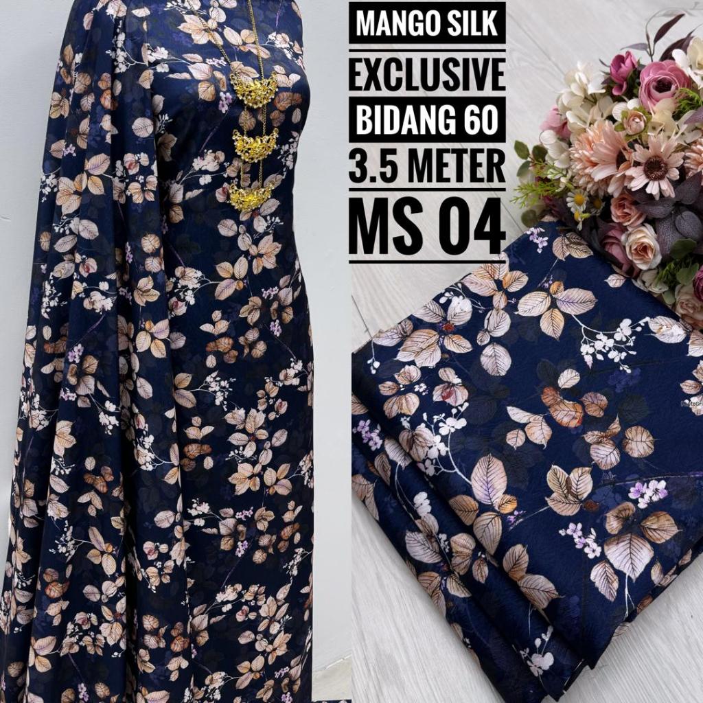 Kain Mango Silk, Kain Mango, Kian Murah, Kain salesa. | Shopee Malaysia