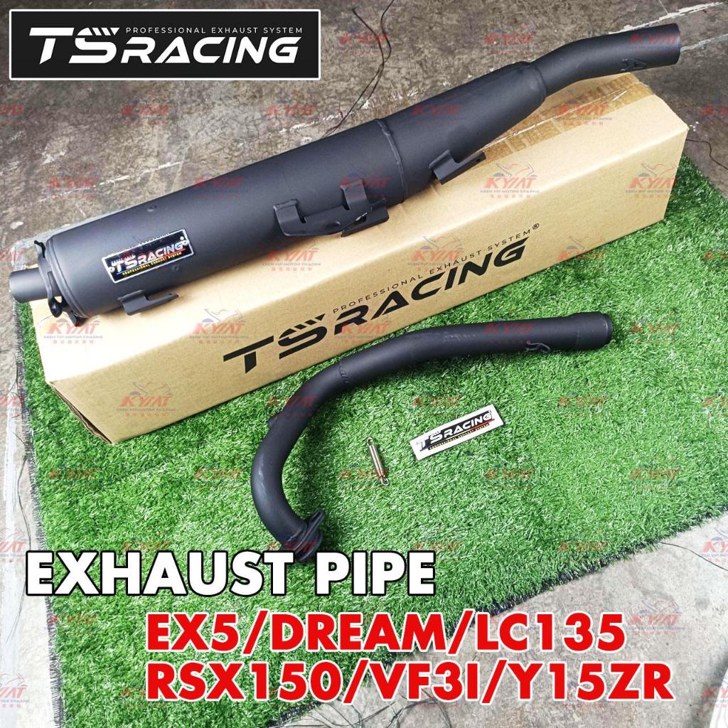 TS RACING EXHAUST PIPE EX5/EX5 DREAM/LC135/RSX150/VF3I/Y15ZR | Shopee ...
