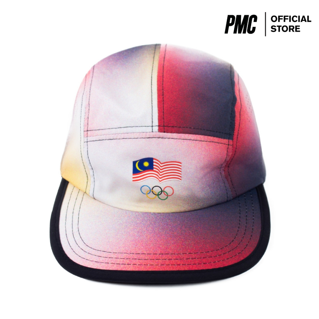 PMC Gemilang Gradient 5 Panel Cap Multicolour | Shopee Malaysia