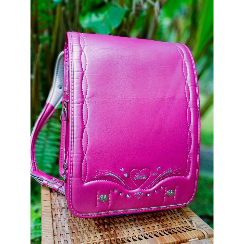 Randoseru Japanese School Bag Kids Backpack Barbie Cherry Pink | Shopee ...