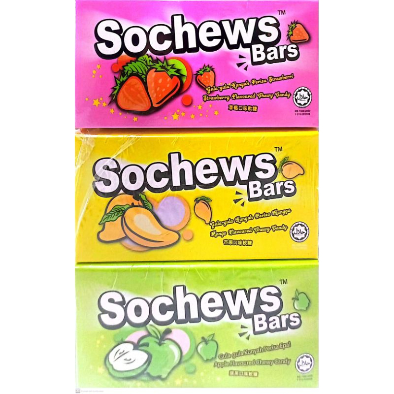 Year End Offer Offer 📢📢(80pcs)Sochews Long Bars Chew candy/Gula Gula ...