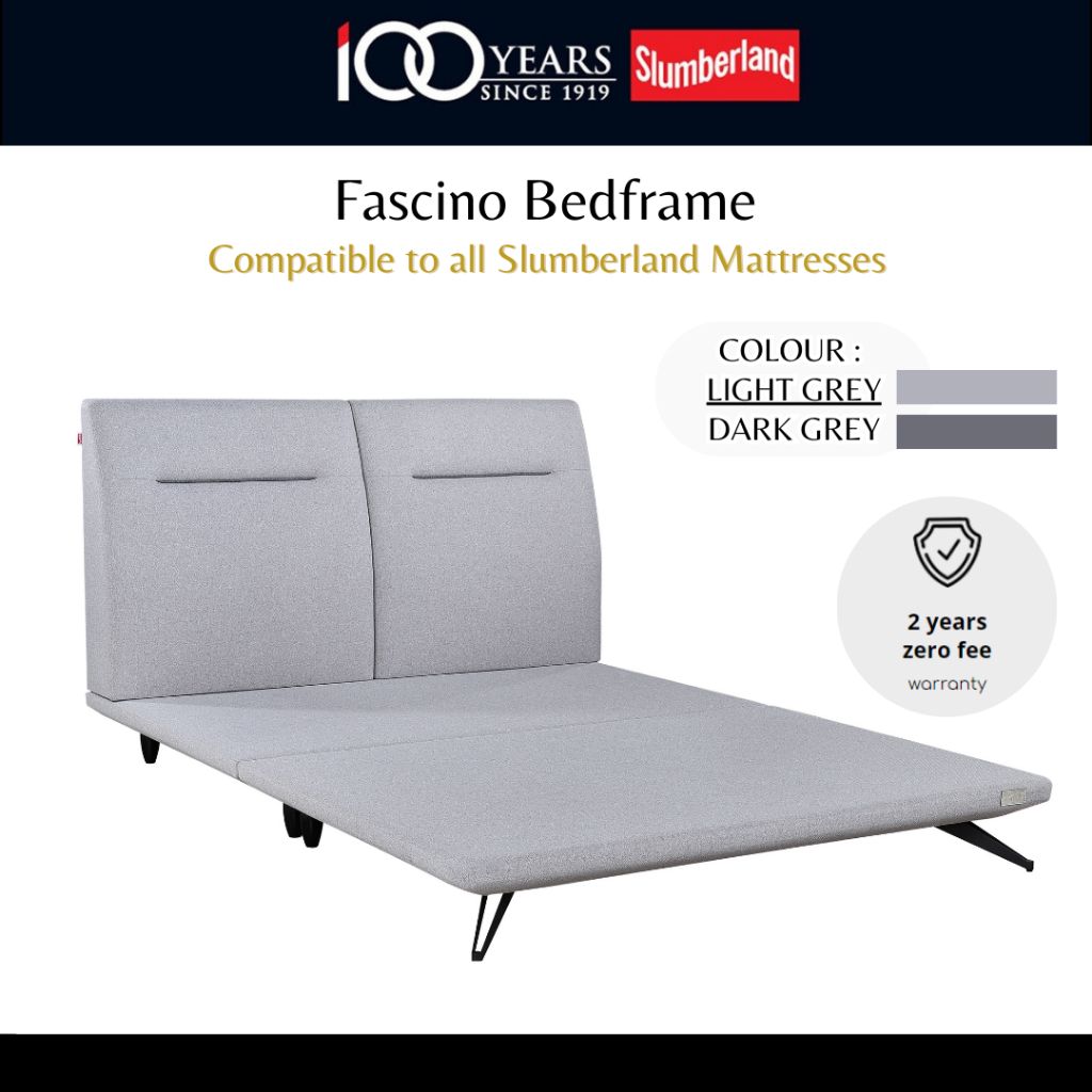 Slumberland Fascino Bed Frame | 2 Years Warranty | High Resilience ...