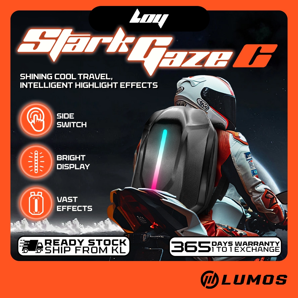 LOY StarkGaze C Led Knight Backpack Bag With Led Eyes Waterproof ...