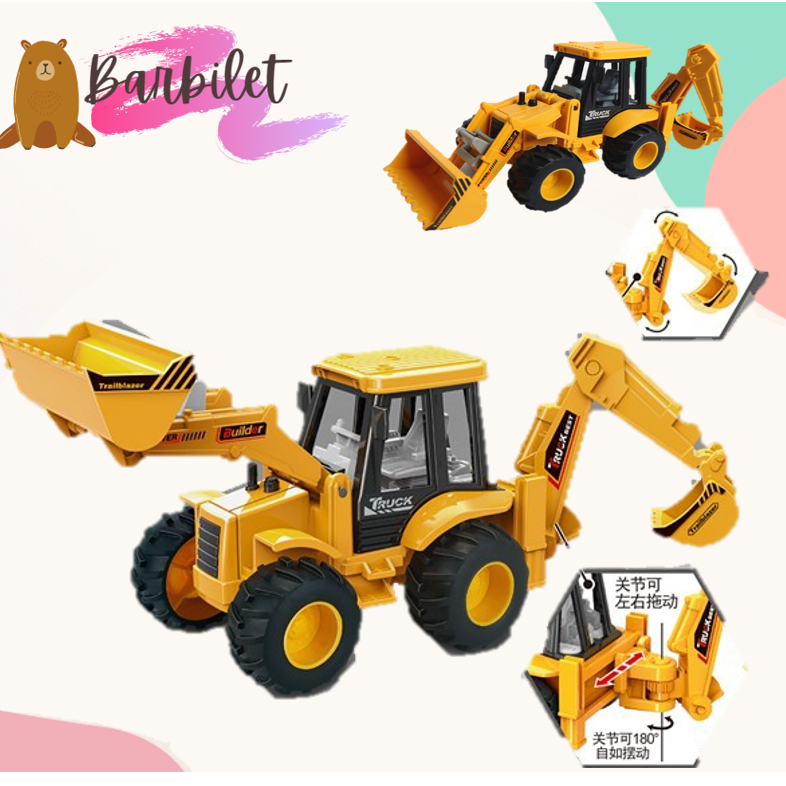 Two Way Excavator Truck Movable Claw Loader Digger Trucks Construction ...