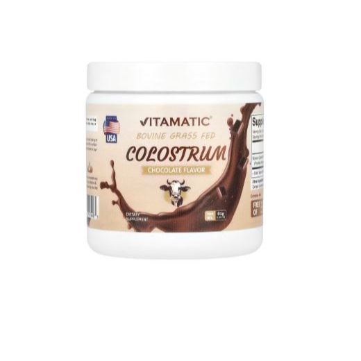 Vitamatic, Bovine Grass Fed Colostrum, Chocolate, 2.85 oz (81 g ...