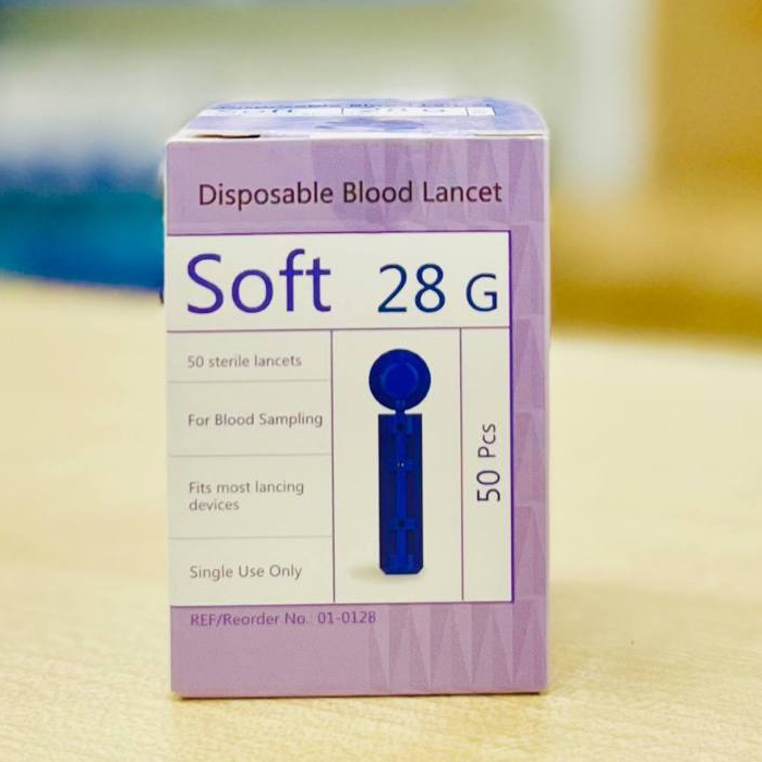Medical Grade Sterile Blood Lancet Round (Exp: May 2027) | Shopee Malaysia