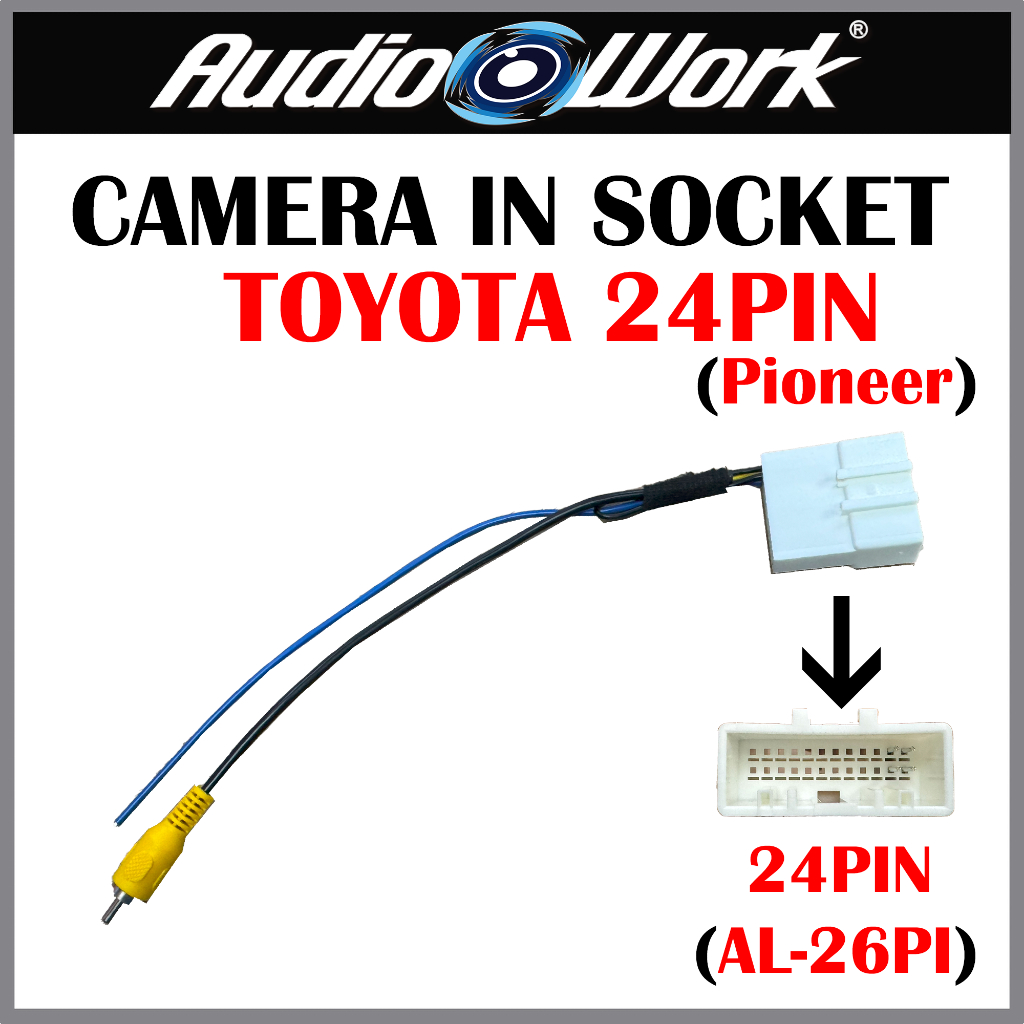 Socket Camera Replacement Kit Toyota 24pin Pioneer | Shopee Malaysia