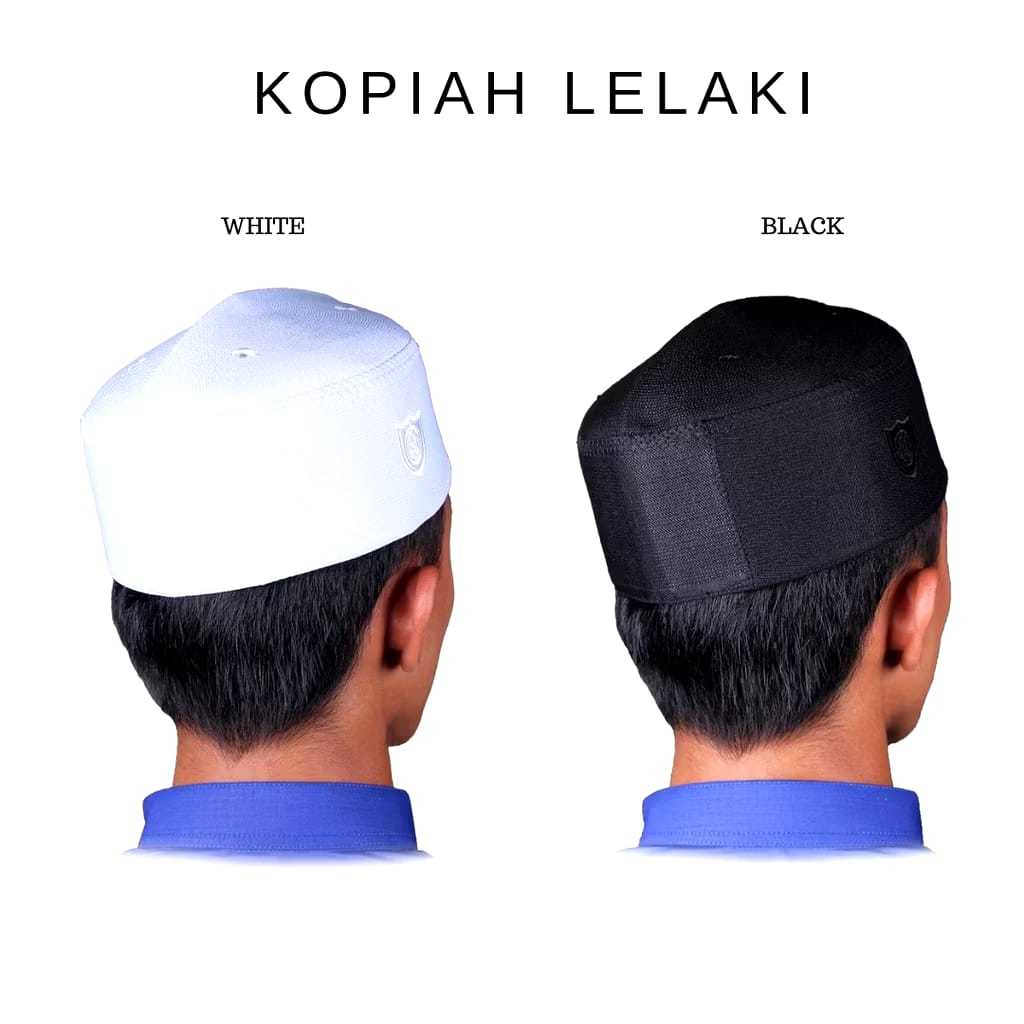 Kopiah Putih / Hitam [Ready Stock] | Shopee Malaysia