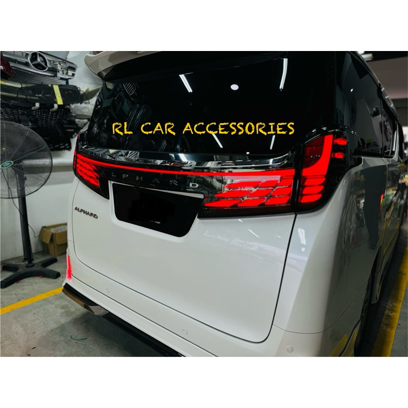 Toyota Alphard Vellfire AGH30 2016 - 2022 to AH40 2023 rear led tail ...