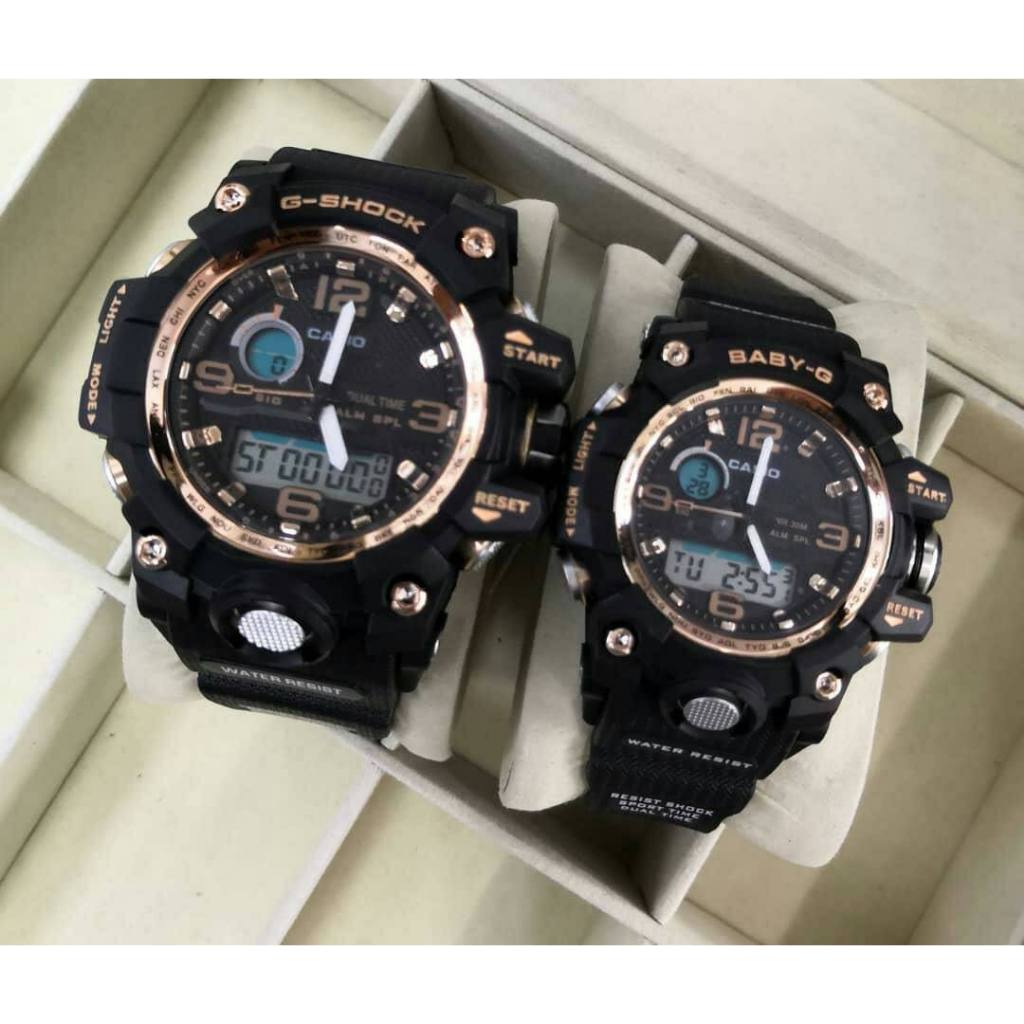 JAM COUPLE G SHOCK COUPLE MUD MASTER BABY G (JAM COUPLE LELAKI ...
