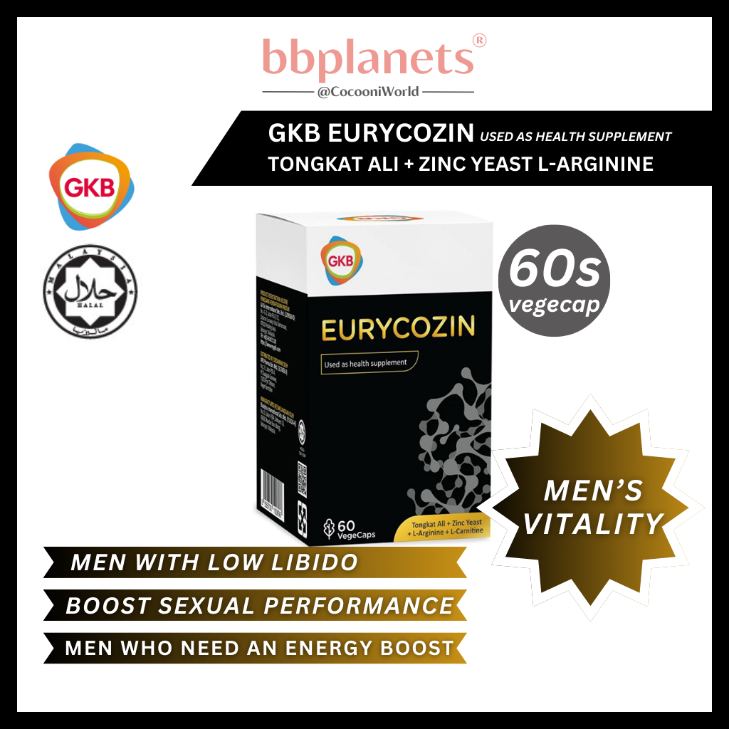 GKB Eurycozin 60s Men's Vitality | Shopee Malaysia