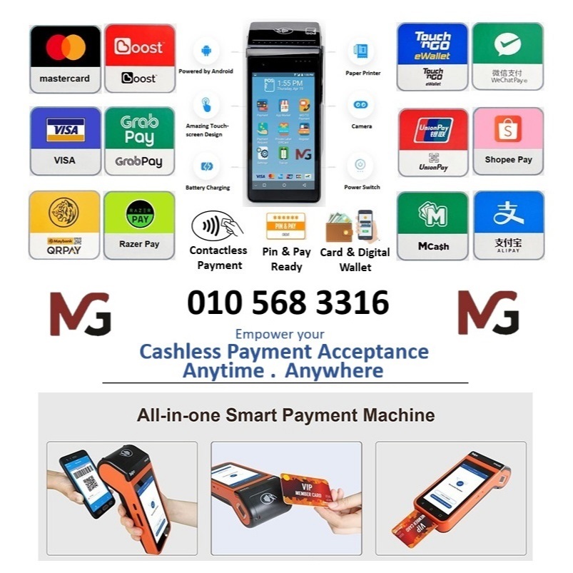 All In One Payment Terminal Machine Solutions - Credit Cards Payment ...
