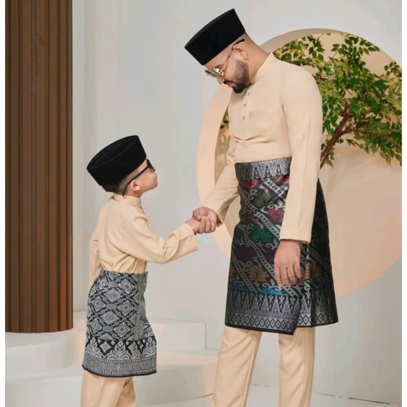 💥💥💥 Baju Melayu Collar Al Imaan (kain satin) | Shopee Malaysia