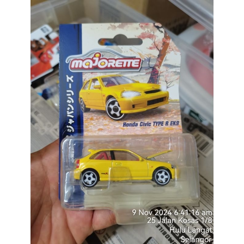 Majorette Japan Series : Honda Civic Type R EK9. Hot Wheels Matchbox ...