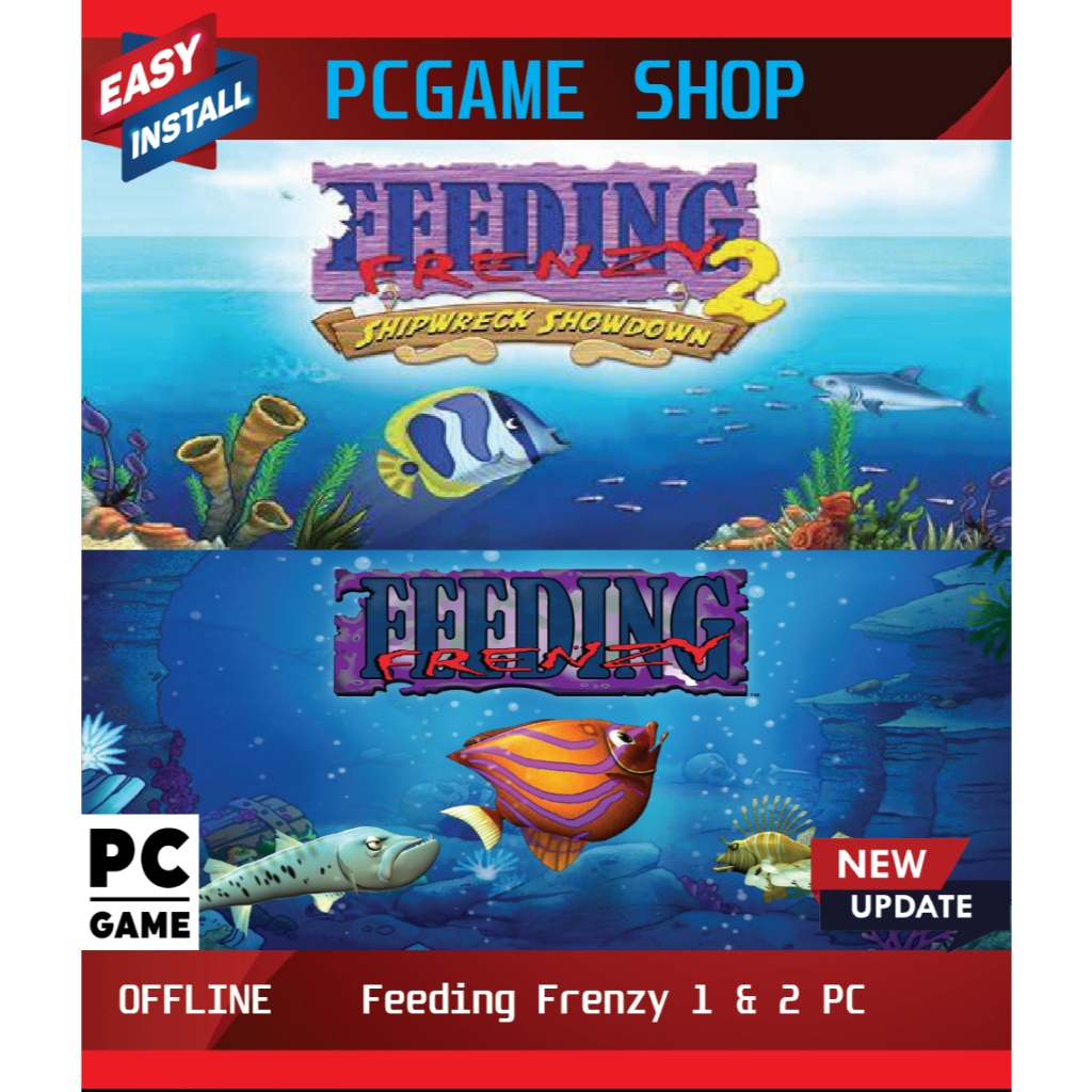 【Update 2024】Feeding Frenzy 1 and 2 PC | PC Game | Full Game | PC ...