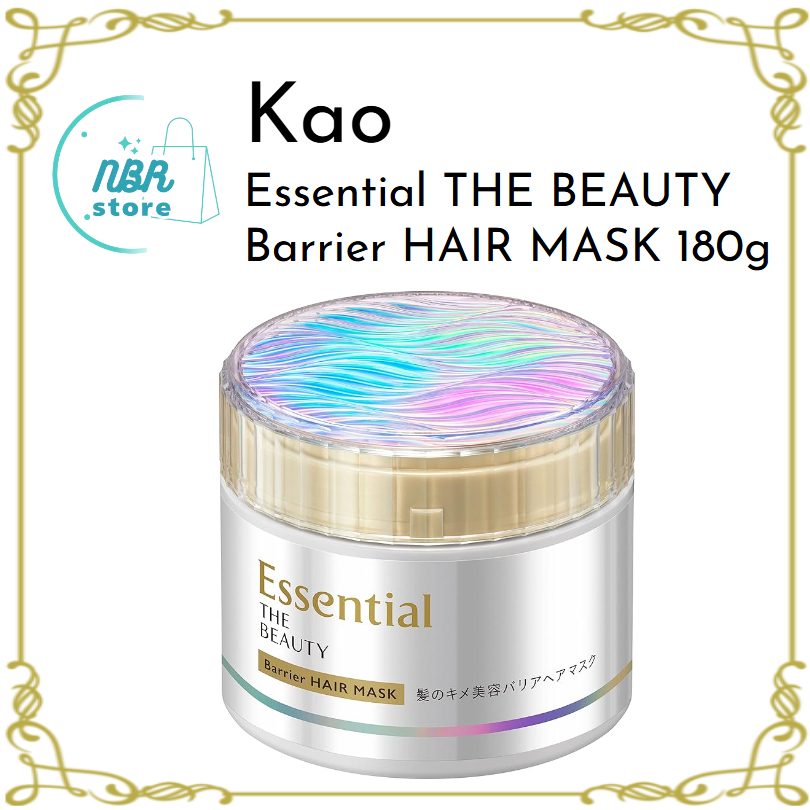 kao Essential THE BEAUTY Barrier HAIR MASK 180g | Shopee Malaysia