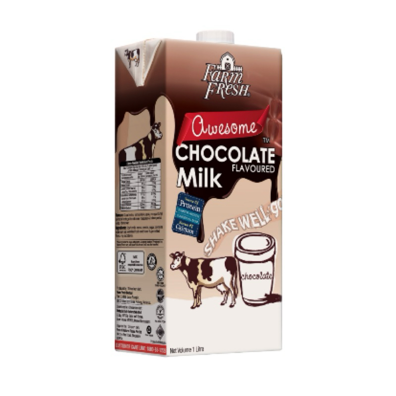 COKLAT MILK FARM FRESH 1LITER BY PCS | Shopee Malaysia